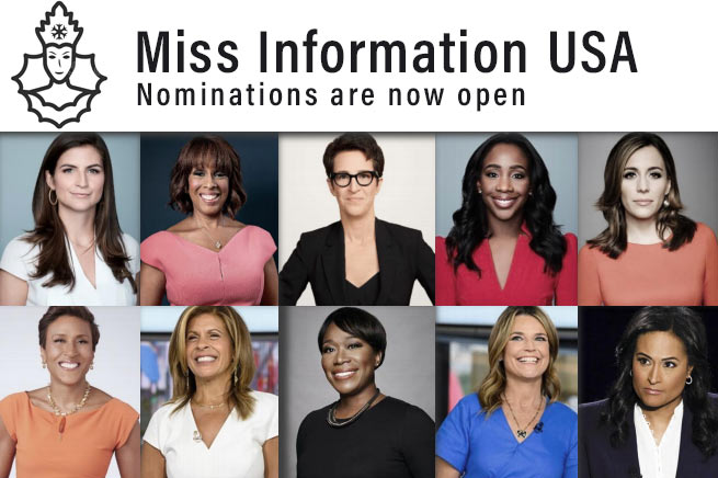Biden to Launch New Miss Information Beauty Pageant - The People's Cube ...